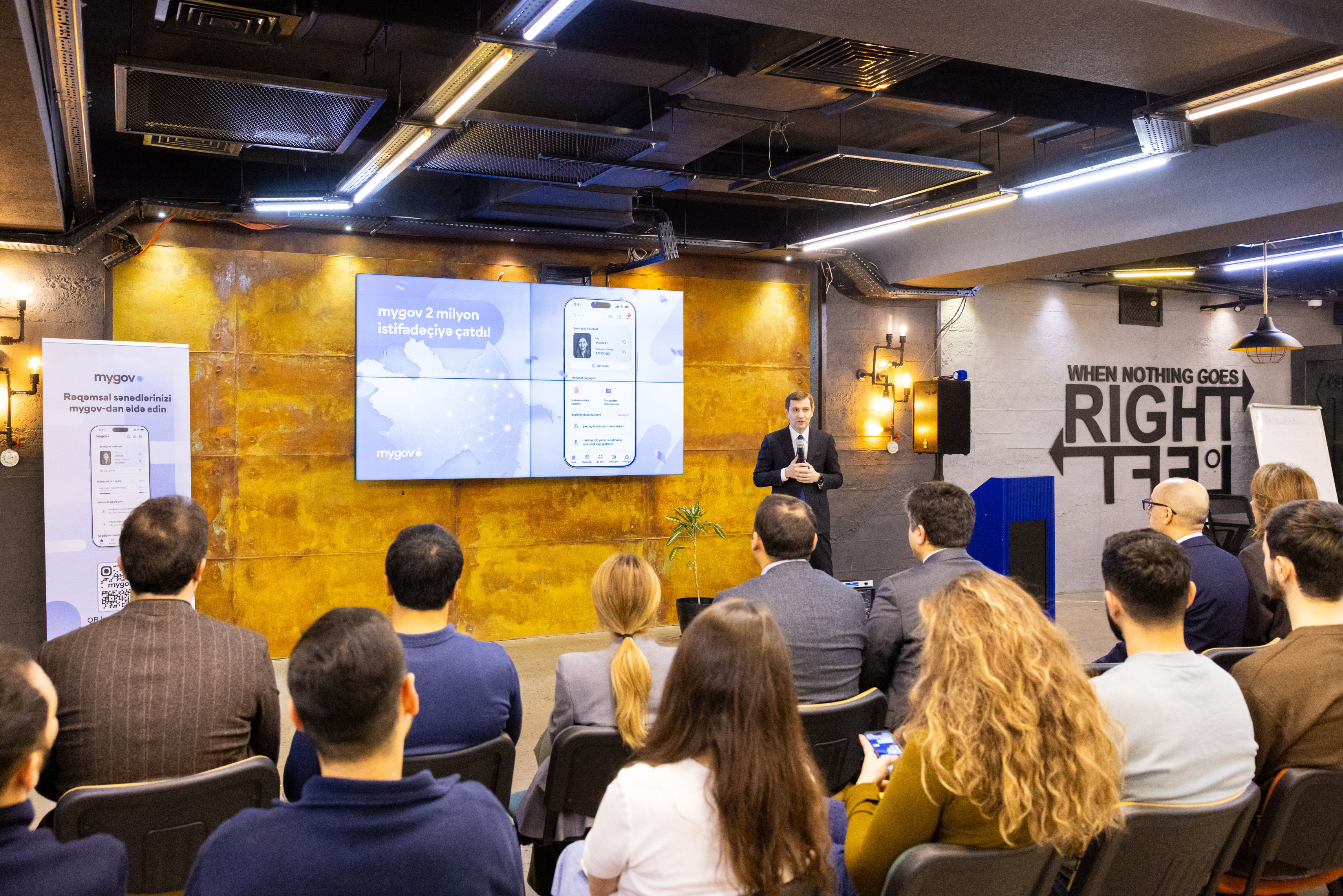 The 2-millionth user of the mygov platform has been honored