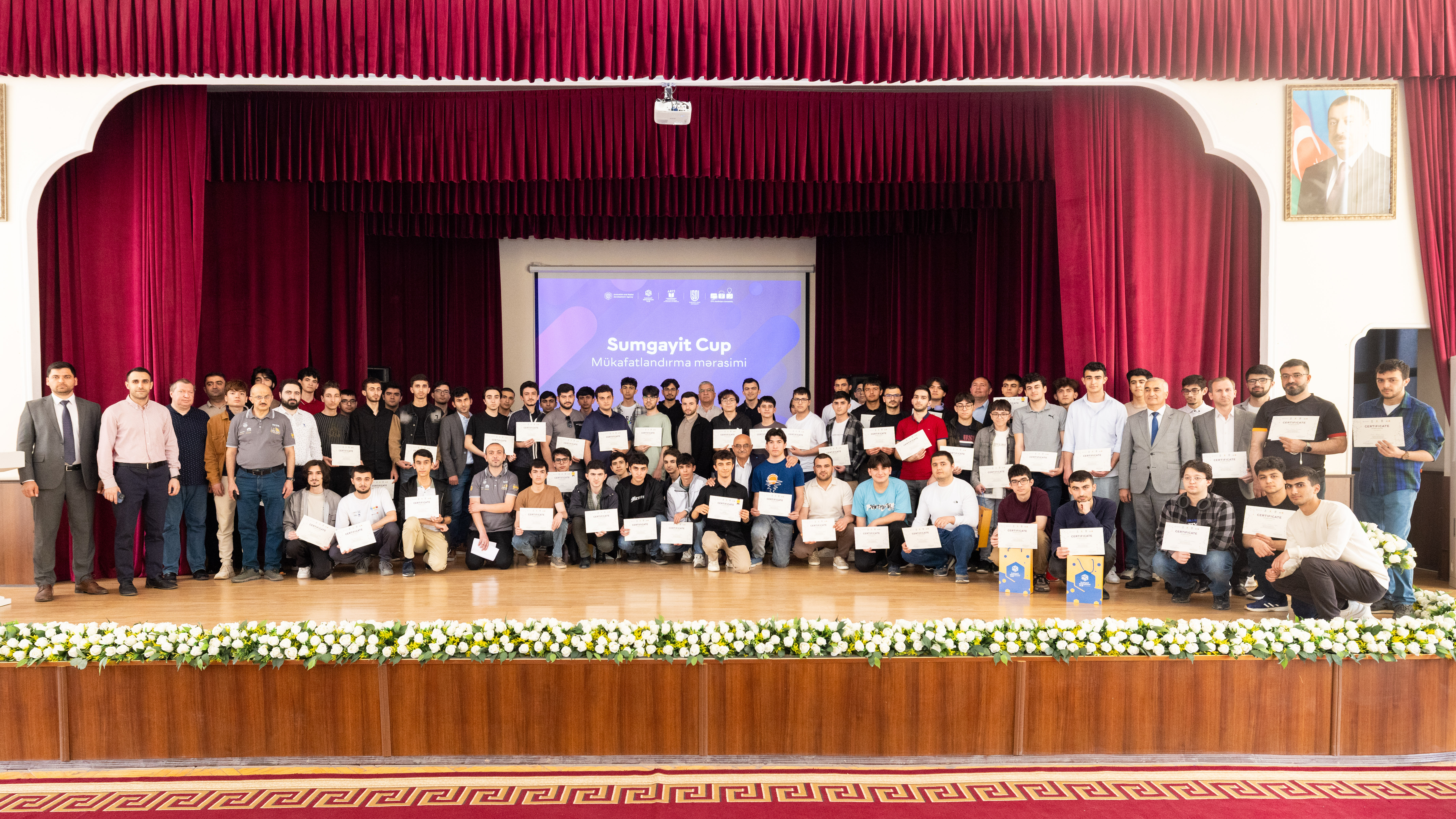 A programming competition was held in Sumgayit at the national level.