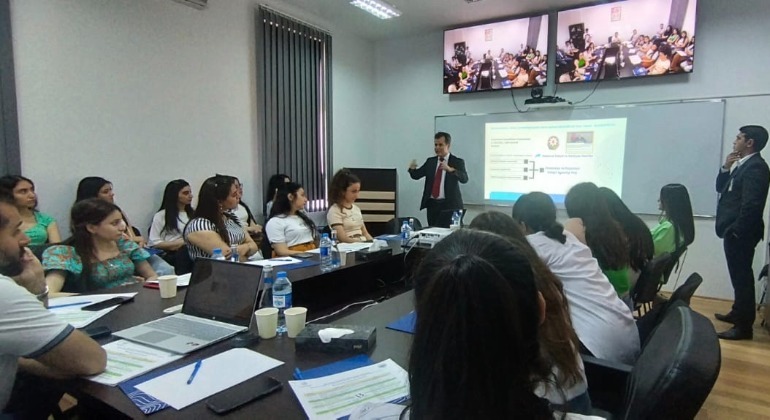 An informative info session was held at the Nuclear Research Department ...